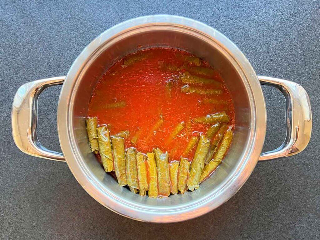 Sarma Rezept - Türkische Gefüllte Weinblätter